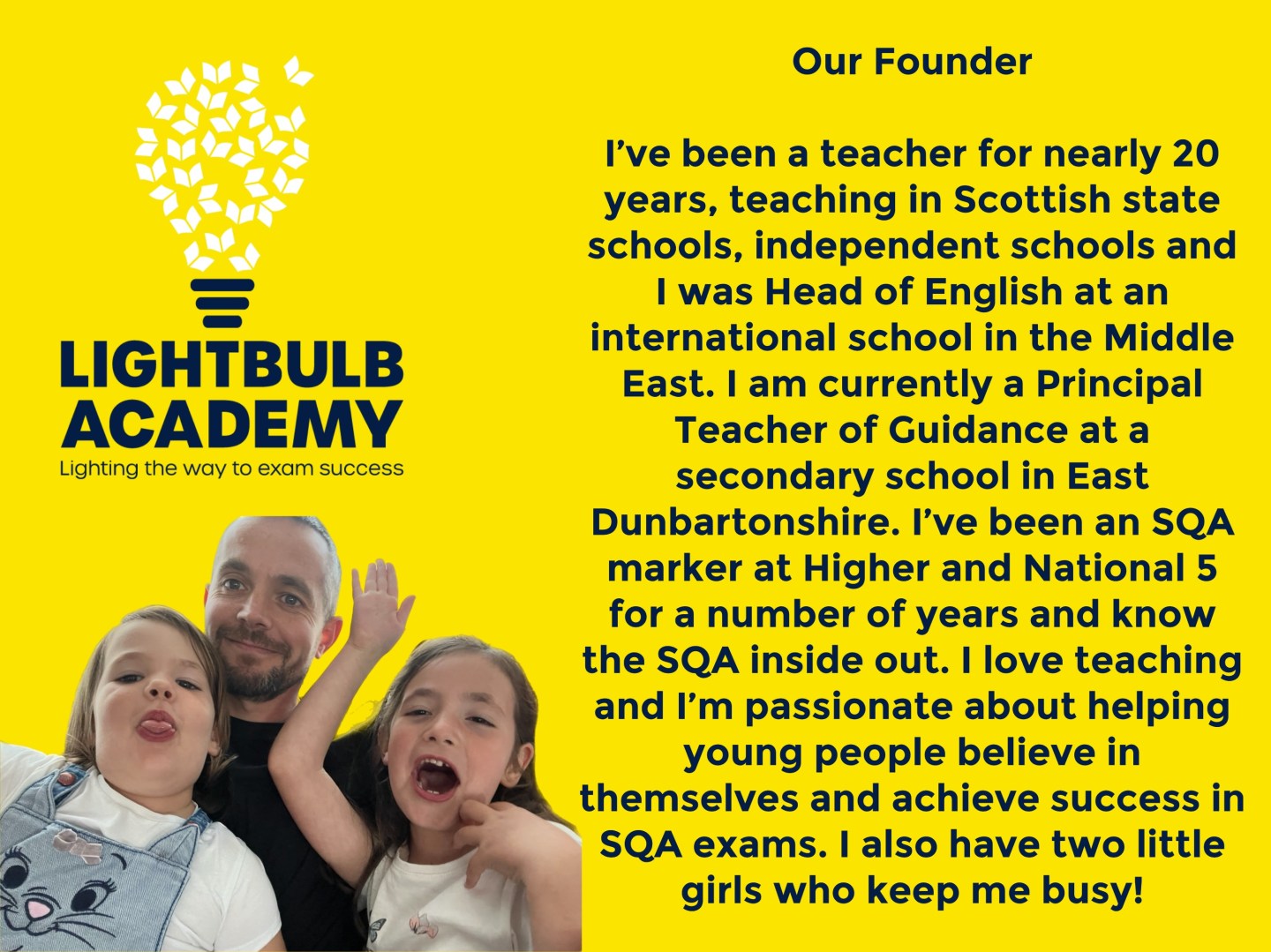 Lightbulb Academy – Lighting the Way to Exam Success